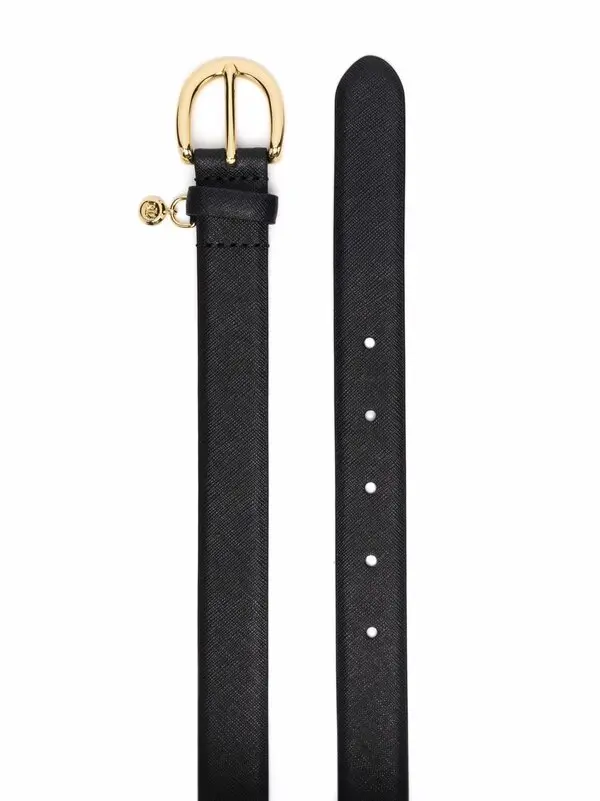 Ralph Lauren Charm-detail Leather Belt