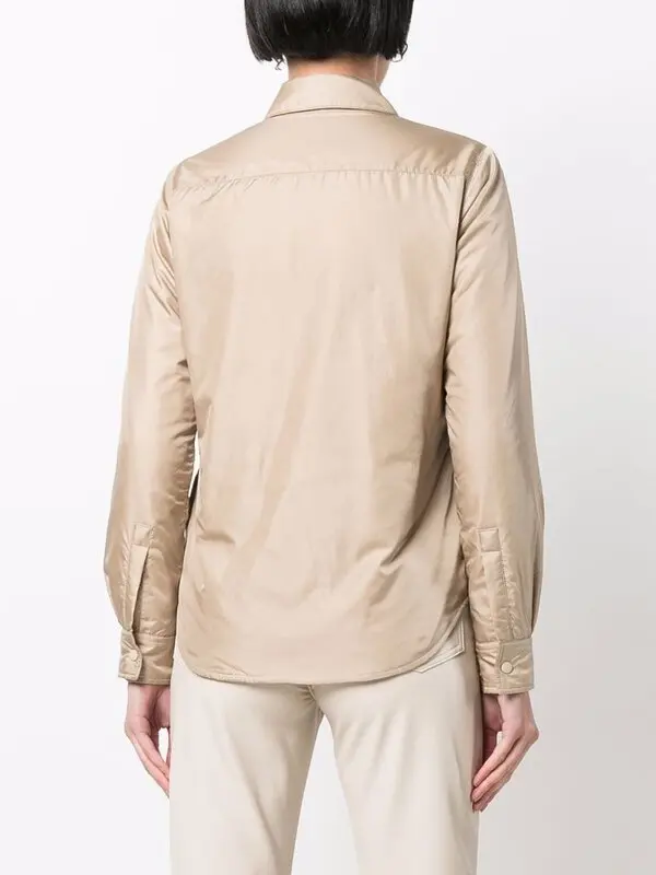 Aspesi Padded Shirt Jacket - Neutrals