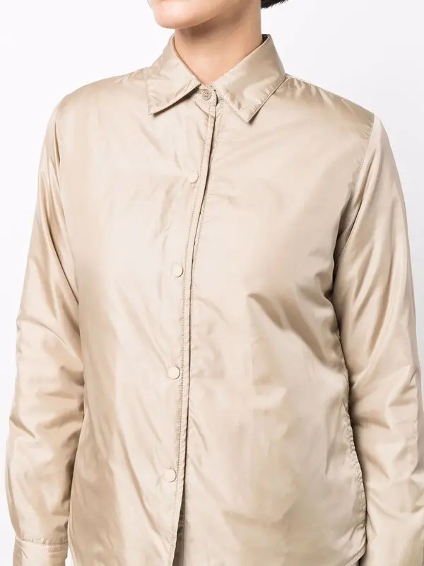 Aspesi Padded Shirt Jacket - Neutrals
