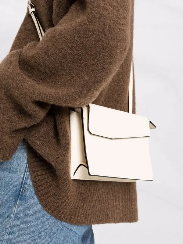 VALEXTRA Large Pocket Crossbody Bag