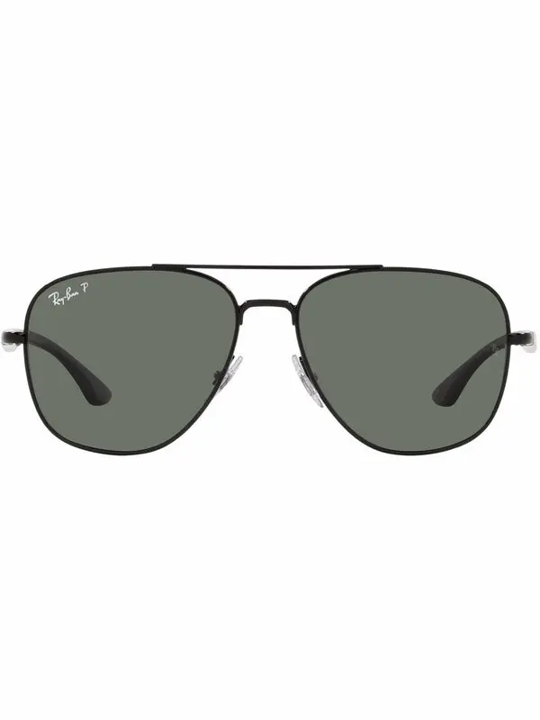 Ray-ban Square-frame Aviator Sunglasses - Black