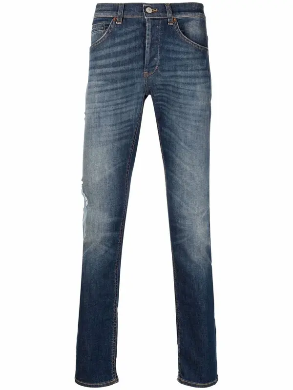 DONDUP Slim Cut Denim Jeans