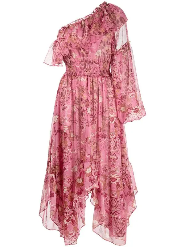 tulle dress off the shoulder May Rose Off-Shoulder Tulle Midi Dress Off White