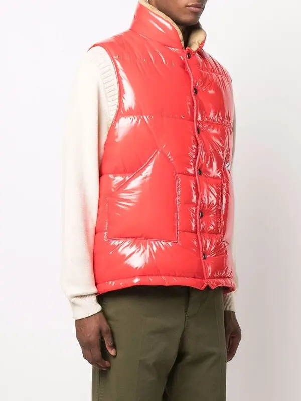 Mackintosh Osaka Quilted Gilet - Red