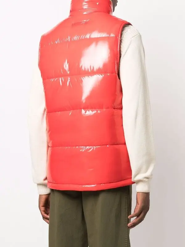 Mackintosh Osaka Quilted Gilet - Red