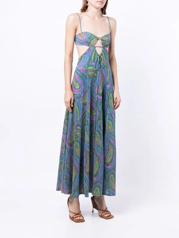 Alice Mccall Lotus Midi Dress Alice McCall Lotus Gown Periwinkle Blue Size  The Volte