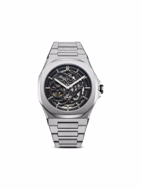 D1 MILANO Skeleton Bracelet Watch 41.5mm - Silver