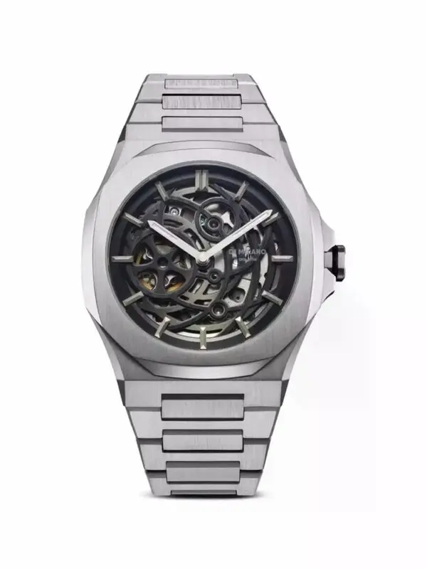D1 MILANO Skeleton Bracelet Watch 41.5mm - Silver