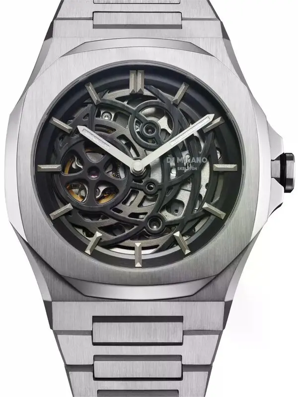 D1 MILANO Skeleton Bracelet Watch 41.5mm - Silver