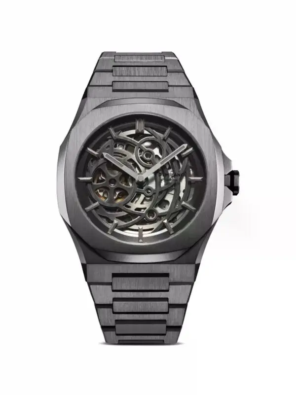 D1 MILANO Skeleton Bracelet 41.5mm - Grey