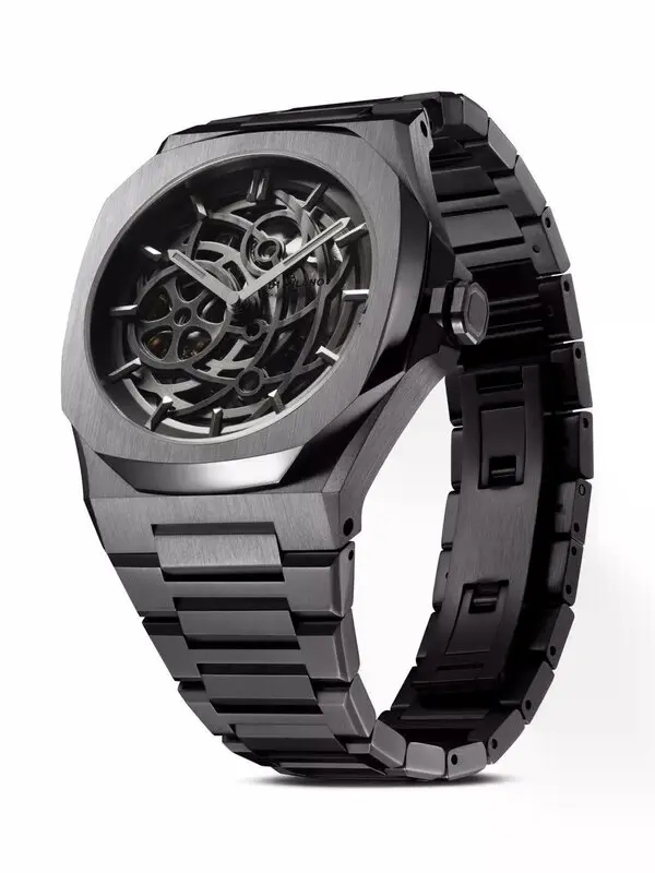 D1 MILANO Skeleton Bracelet 41.5mm - Grey