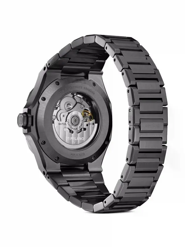 D1 MILANO Skeleton Bracelet 41.5mm - Grey