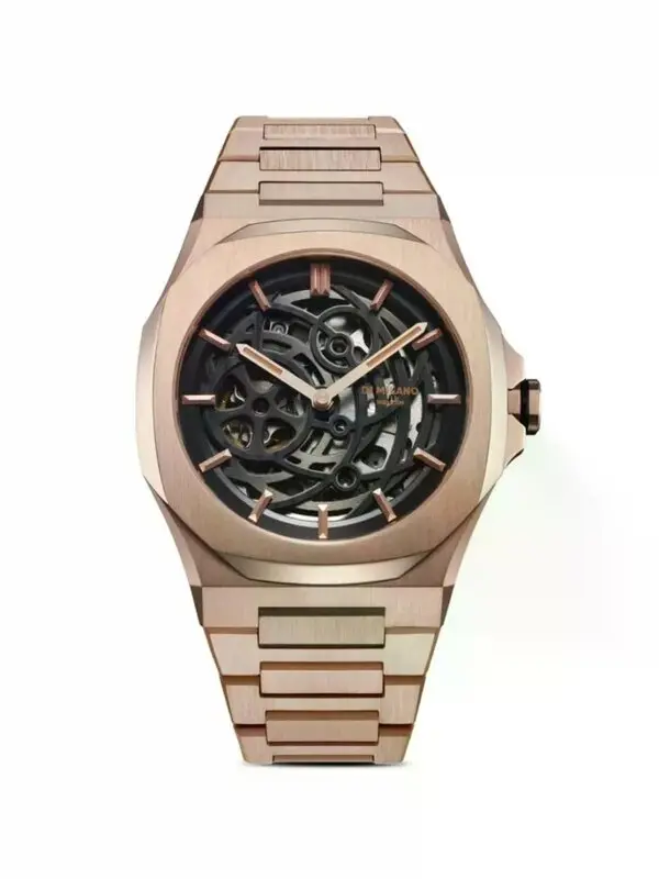 D1 MILANO Skeleton Bracelet 41.5mm - Black