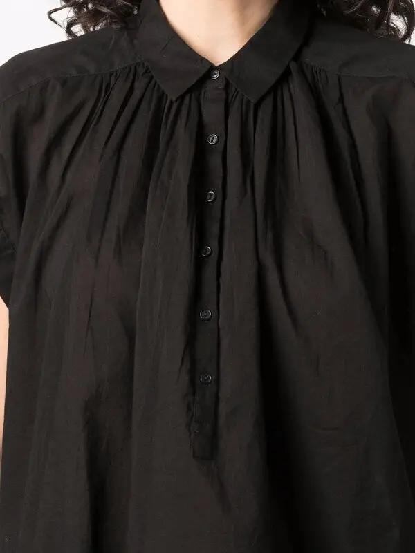NILI LOTAN Pleated Sleeveless Shirt
