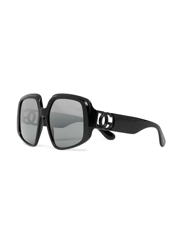 Dolce & Gabbana Dg Crossed Detachable-chain Sunglasses