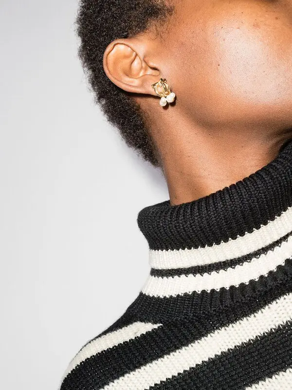 FERRAGAMO Gancini Stud Earrings