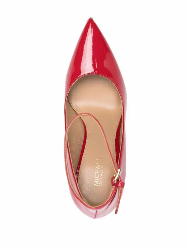 Michael Kors Keke Lucinda Patent-leather Pumps