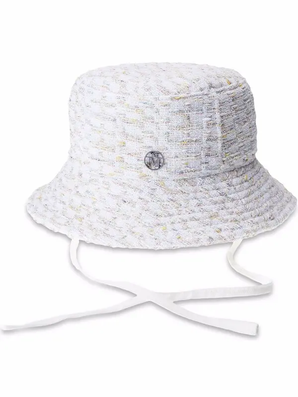 MAISON MICHEL Angele Woven Bucket Hat