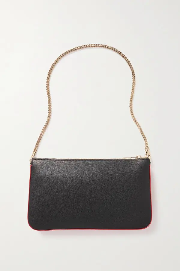 CHRISTIAN LOUBOUTIN Loubila Textured-leather Shoulder Bag