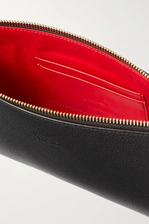 CHRISTIAN LOUBOUTIN Loubila Textured-leather Shoulder Bag