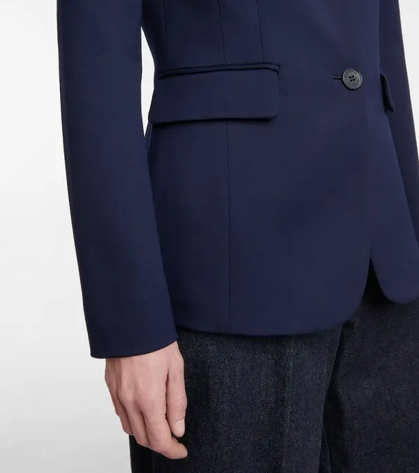 Altuzarra Fenice Virgin Wool Blazer - Blue