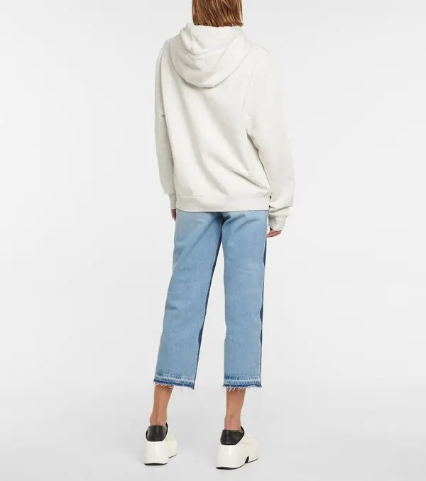 Loewe X Spirited Away Susuwatari Cotton Hoodie - Grey | Editorialist