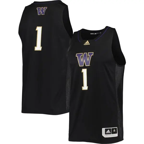 Adidas 1 Washington Huskies Swingman Basketball Jersey