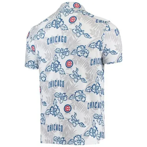 Reyn Spooner Chicago Cubs Performance Polo - White