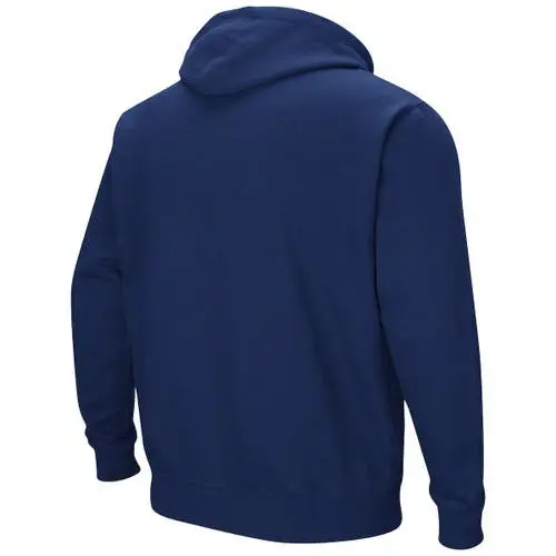 COLOSSEUM Northern Arizona Lumberjacks Arch And Logo Pullover Hoodie - Navy