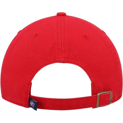 '47 Columbus Blue Jackets Team Clean Up Adjustable Hat