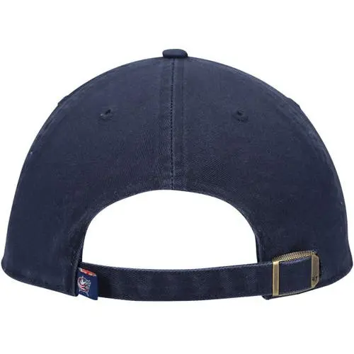 '47 Columbus Blue Jackets Team Clean Up Adjustable Hat - Navy
