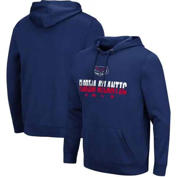 COLOSSEUM Florida Atlantic Owls Lantern Pullover Hoodie