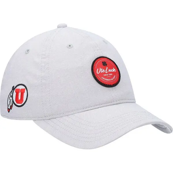 BLACK CLOVER Utah Utes Oxford Circle Adjustable Hat