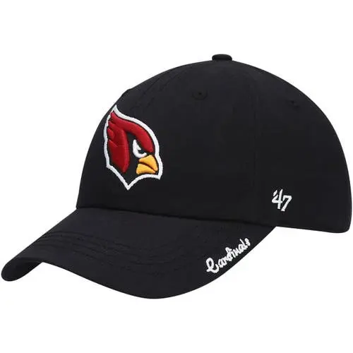 '47 Arizona Cardinals Miata Clean Up Adjustable Hat - Black