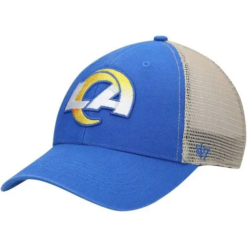 '47 Natural Los Angeles Rams Flagship Logo Mvp Snapback Hat