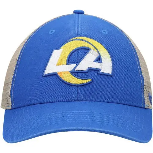 '47 Natural Los Angeles Rams Flagship Logo Mvp Snapback Hat