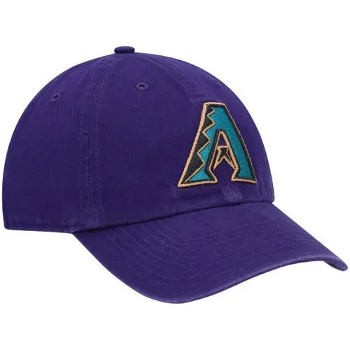 '47 Arizona Diamondbacks Cooperstown Collection Clean Up Adjustable Cap - Purple