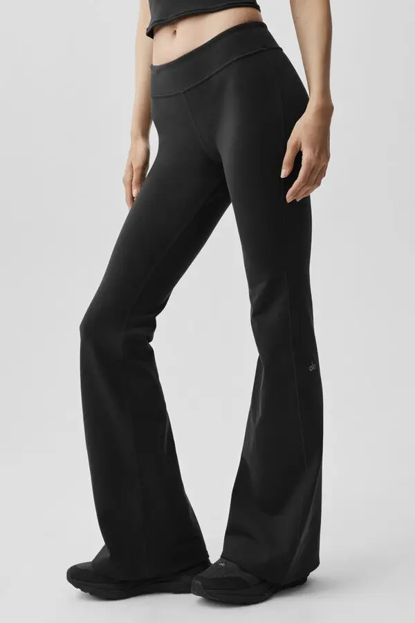 Alo Yoga Airbrush Low-rise Bootcut Legging - Black