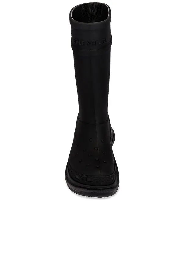Balenciaga Crocs Boots - Black