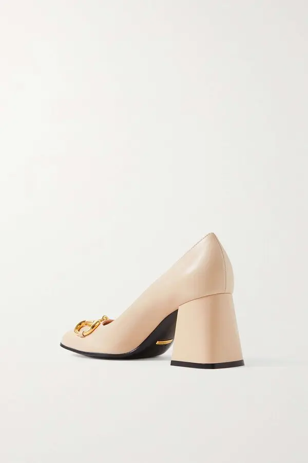 Gucci Horsebit-detailed Leather Pumps