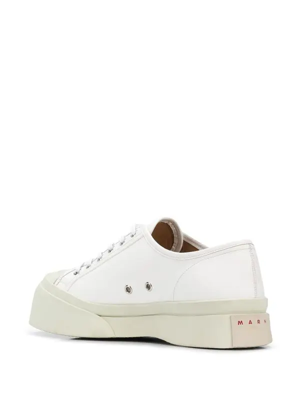 Marni Pablo Leather Flatform Sneakers