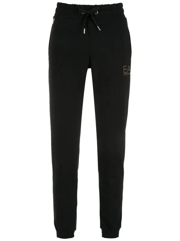 Emporio Armani Studded Logo Track Pants