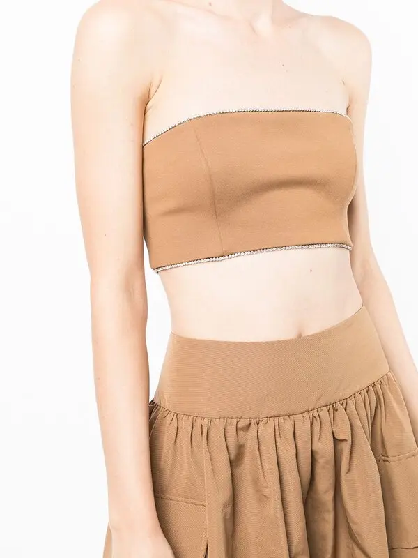 Staud Cropped Bralette Top