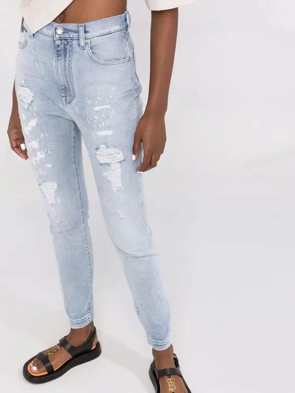 Dolce & Gabbana Grace Distressed Skinny Jeans