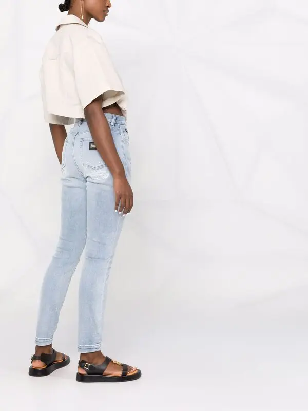 Dolce & Gabbana Grace Distressed Skinny Jeans