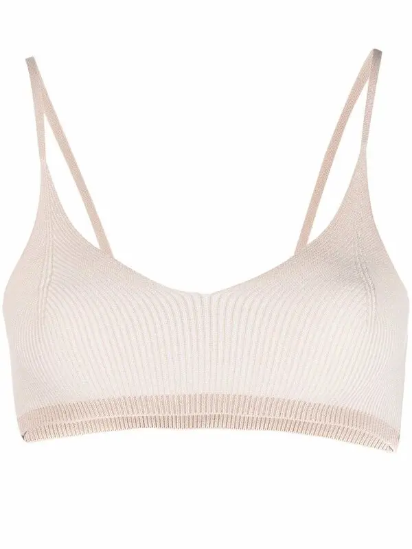 Jacquemus Le Bandeau Valensole Knitted Bralette