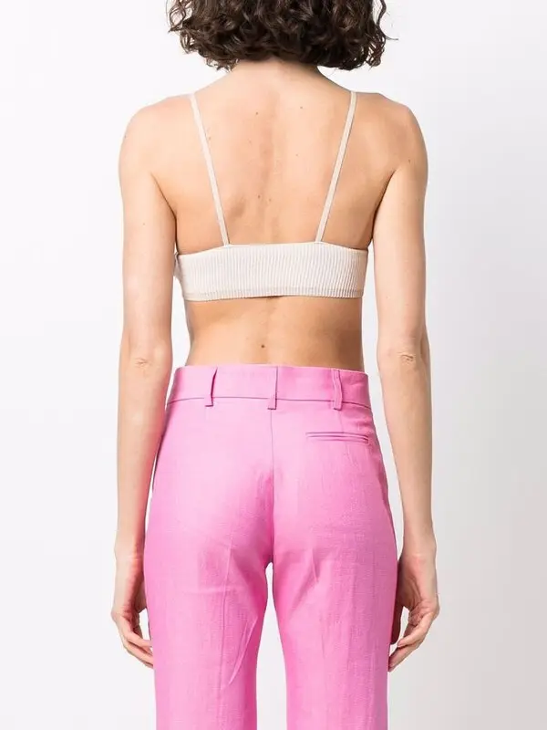Jacquemus Le Bandeau Valensole Knitted Bralette