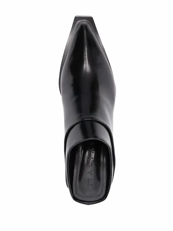 1017 Alyx 9sm Leather 85mm Mules