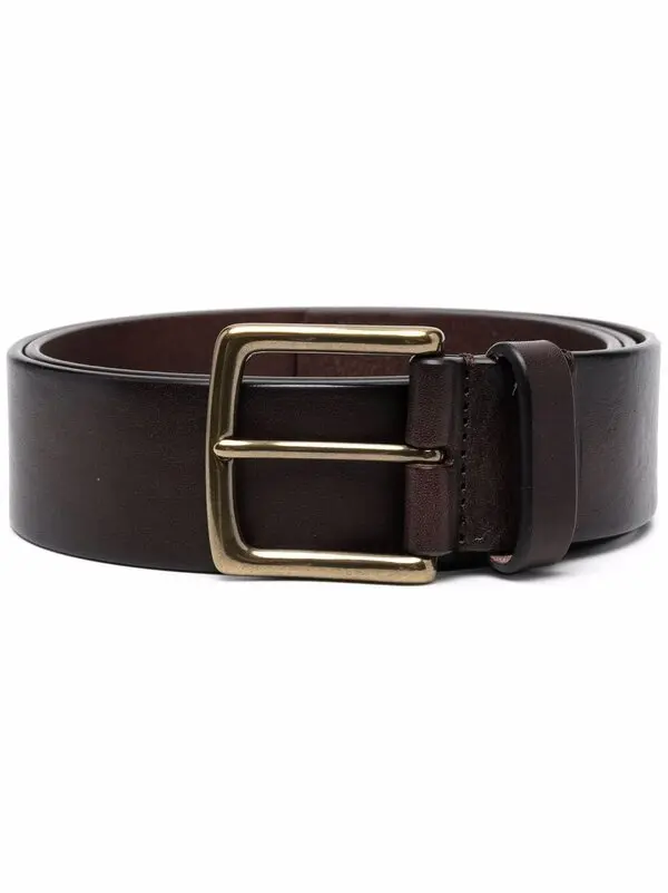 Officine Creative Grained Leather Belt