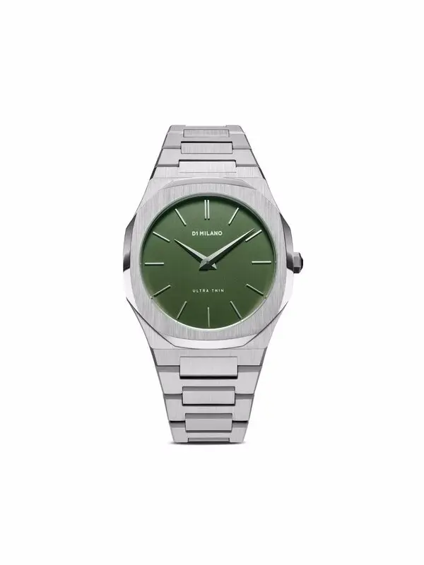 D1 MILANO Ultra Thin 40mm Bracelet Watch - Green